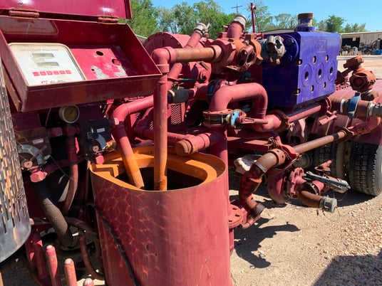 SPM oilfield triplex pump truck, 4.5" plungers for Sale | Surplus Record