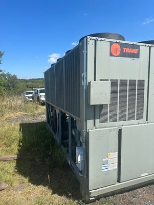 100 Ton, Trane #CGAM, air cooled scroll packaged chiller, 410a ...
