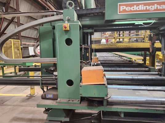 Peddinghaus #ABCM-1250, 3 torch automatic coping machine, Siemens ...