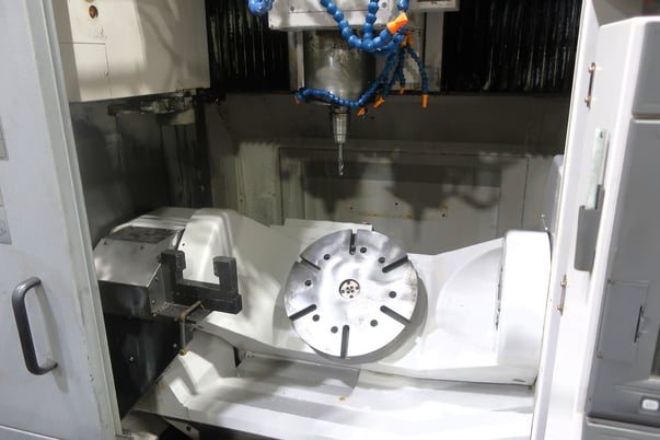 Okuma #MU-400VA, 5-Axis CNC vertical machining center, OSP P200M-H ...