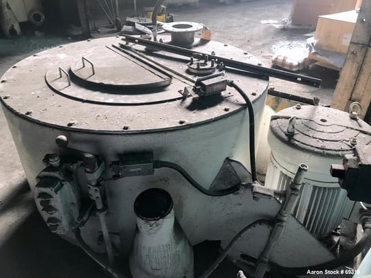 48" x 20" ATM De Laval #48x20, Perforated Basket Centrifuge, Stainless ...