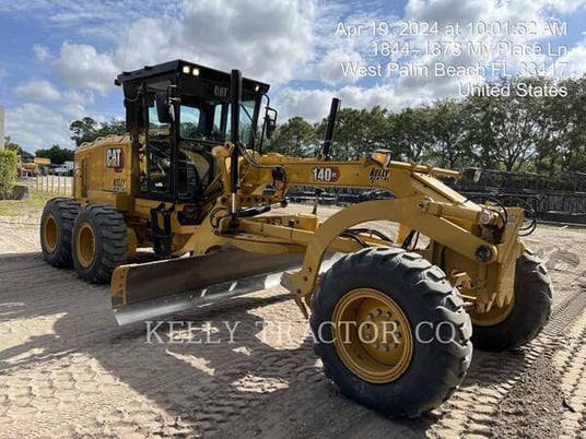Caterpillar 140 GC, Motor Grader, 4174 hours, S/N: W9400310, 2021 for ...