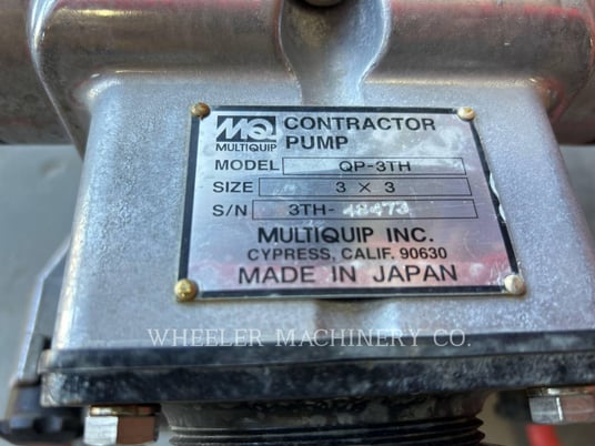 Multiquip 3 QP3TH, S/N: 3TH48473, 2023 for Sale | Surplus Record