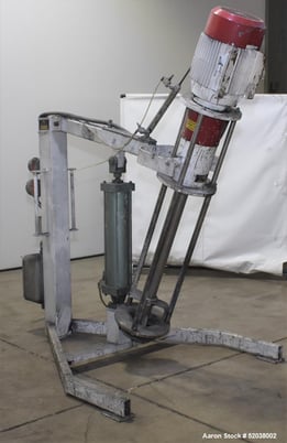 20 HP Cleaver-Brooks Mills #FDD-611, Disperser, Air operated tilt ...