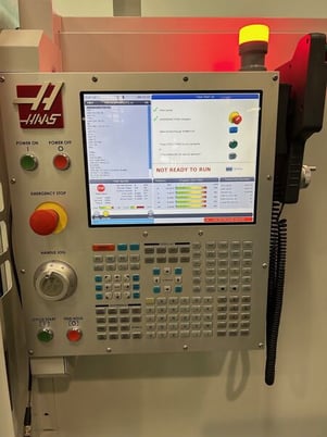 Haas #ST-20, CNC lathe with automatic parts loader, 31.7" swing, 8 ...