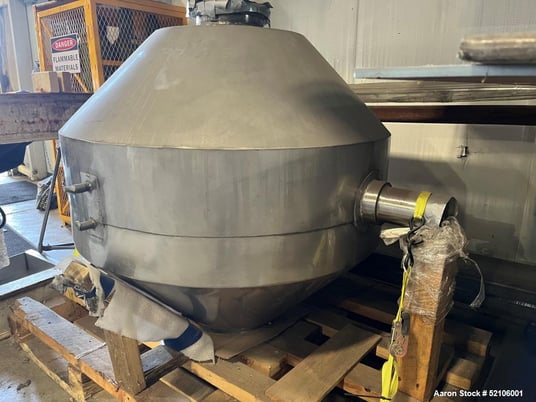 Paul O Abbe #RCVD-9, Vacuum Dryer Body Only, 8.8 cu.ft. Work capacity ...