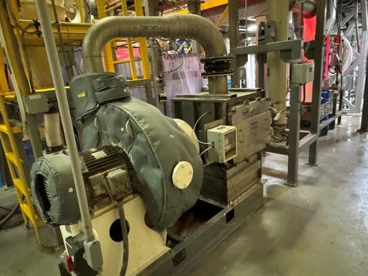 ThermaJet FEDS ring/flash dryer system, baghouse with rotary valve ...