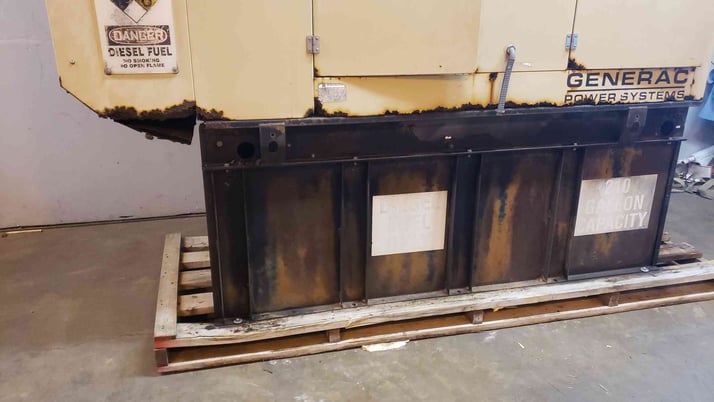 60 KW Generac #0048133, Diesel Generator, 0D5825 engine, 1 phase, 60 ...