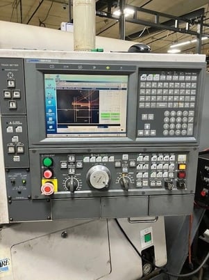 Okuma #Captain-L470M, CNC lathe, OSP-P100 Control, 24.4" swing, 15 ...