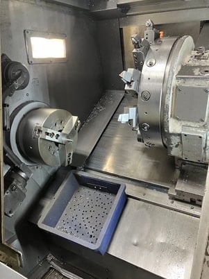 Okuma #Captain-L470M, CNC lathe, OSP-P100 Control, 24.4" swing, 15 ...