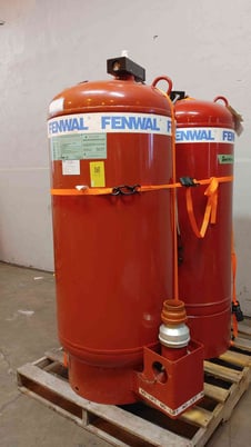 760 lbs. Fenwal, Fire Suppression System, FM-200 Agent, 130 F max temp ...