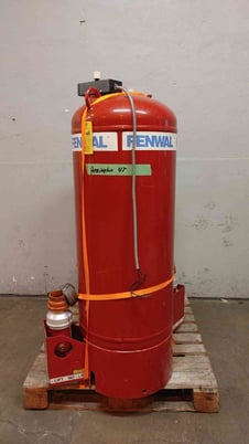 495 lbs. Fenwal, Fire Suppression System, FM-200 Agent, 130 F max temp ...