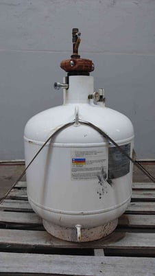 204 lbs. Fike, Clean Agent Cylinder, HFC-227ea/FM-200/FE-227 Agent, 360 ...