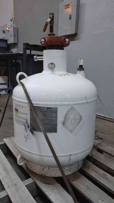 204 lbs. Fike, Clean Agent Cylinder, HFC-227ea/FM-200/FE-227 Agent, 360 ...