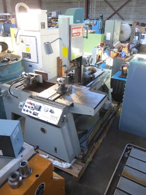 10" x 10" Marvel #V10A, automatic tilting head vertical bandsaw, 1" W x ...