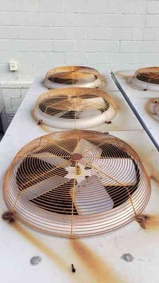 Liebert #DCDF308LA, 3-Fan Condenser, 132" L x 52" width x 53" H, 302/ ...