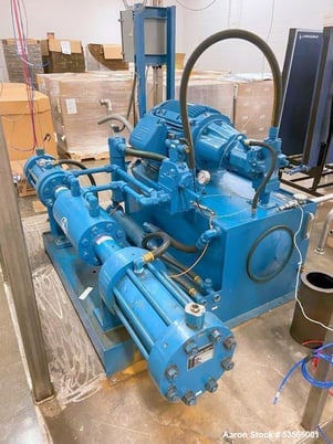 Hydro-Pac #C02.2-60-1975LX-CO2, Carbon Dioxide Compressor, single stage ...