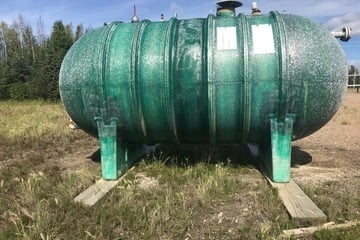 55 bbl Chemical Tank, Composites Inc for Sale | Surplus Record
