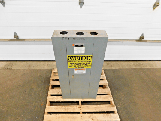 225 Amp. Square D, NQDD454L225, panelboard, 208Y/120, 240, 240/120 ...