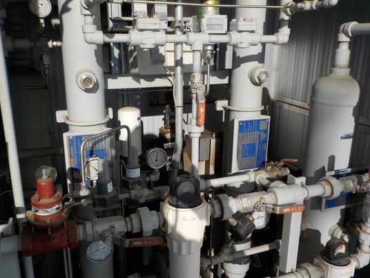 27 HP Rotorcomp #NK60, screw compressor, Sunfab Hydraulics M012WH-B4KU ...