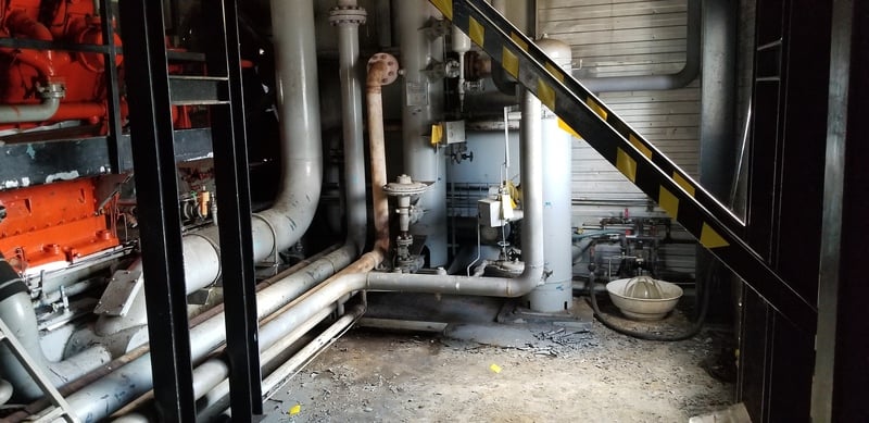 1200 HP Superior #270000, reciprocating compressor, 3-stage, White ...