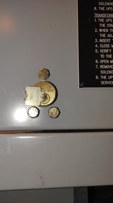 800 Amp. General Electric #Spectra-Series, Switchboard, 40" L x 25" W x ...