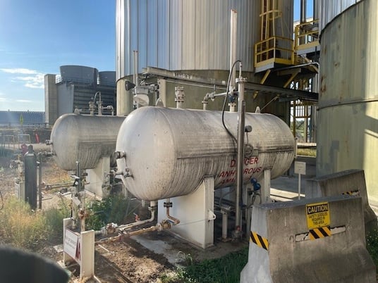1675 Gallons, ACME Welding, 250 PSI Bullet Tank (ammonia - 2 available ...