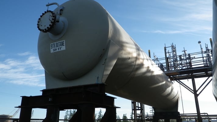 30000 Gallons, 84 PSI Bullet Tank butane for Sale | Surplus Record