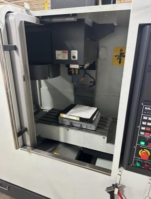 Sharp #SV-2414 A-F, 16 automatic tool changer, 24" X, 14" Y, 18" Z, 8000 RPM, #40, Fanuc Oi-MF ...