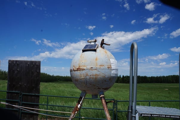 24 Methanol Sphere, 1440 PSI for Sale | Surplus Record