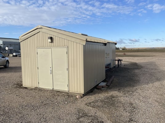 40' K & T Metal Industries Metal Industries, warehouse storage building ...