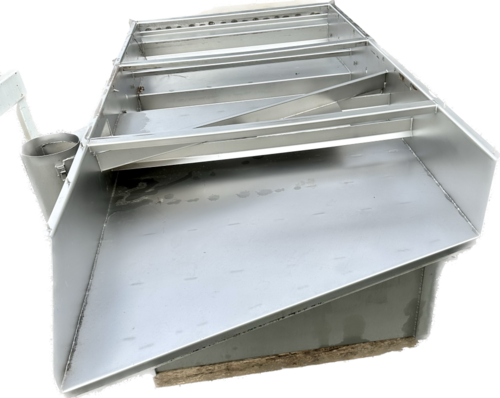 48" wide x 7' long, Key, Iso-Flo Vibrating Sifter/Dewatering Table, 15 ...