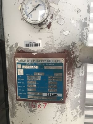 16" Sweet Vertical Test Separator 2 Phase, 1479 psi for Sale | Surplus ...