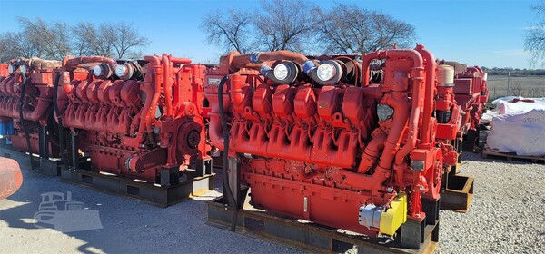 2250 HP MTU #12V4000S81, engine, 1900 RPM, 12885 hours for Sale ...