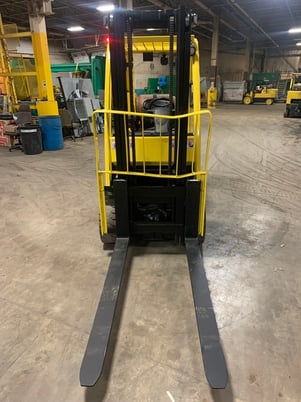 6000 lb. Hyster #S60FT, LPG forklift, 2 stage mast, 126" raised mast ...