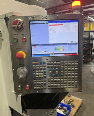 Haas #VF-4SS, CNC vertical machining center, Haas Next Generation ...