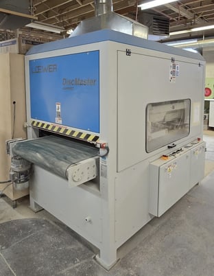 39.37" Loewer #Discmaster-2DBB, compact finish brush sander, clock wise ...