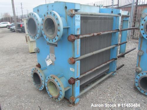 3908 sq.ft., Tranter Superchanger, UFX-85-6-SP-401, Plate Heat ...