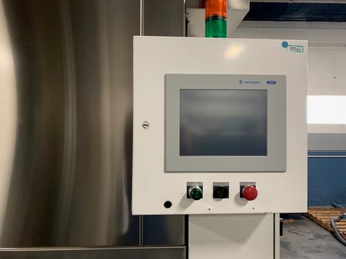 Crest #SA-2/181212, ultrasonic cleaner, (3) 18" W x 12" L x 12" H tanks ...