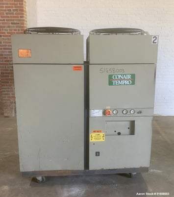 11 Ton, Conair #AC1-10, Tempro AC Portable Air Cooled Chiller, 47 GPM ...