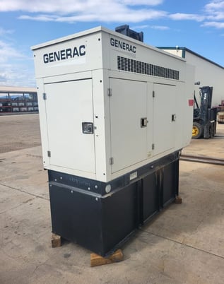 50 KW Generac #11146720200, Diesel Generator, 120/208 Volts, 1800 RPM ...