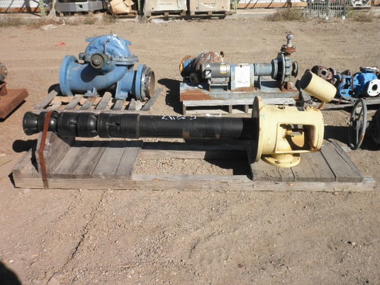 200 GPM @ 87' TDH, Byron-Jackson #8G, Submersible Vert. Turbine Pump, 3 ...