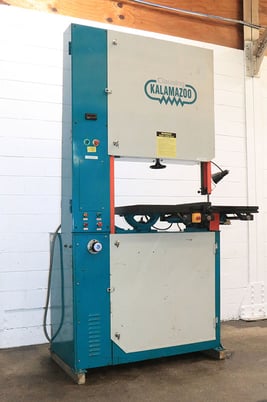 40" x 14" Clausing Kalamazoo #Giant-V-4014H, vertical band saw, variable speed, hydraulic table ...