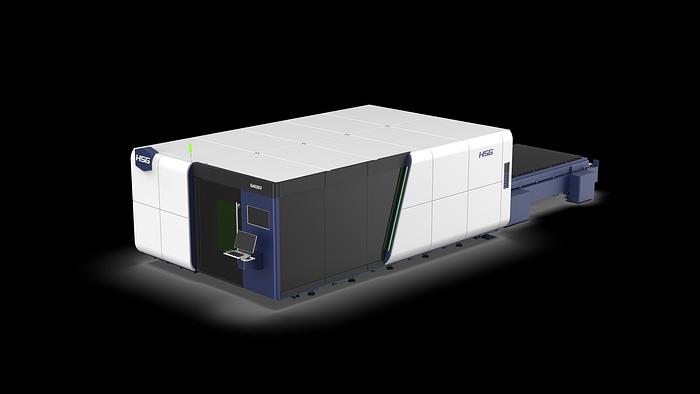 HSG #G3015V-20, 6G dual table fiber laser, 20000 watt, 5' x10' tbl ...