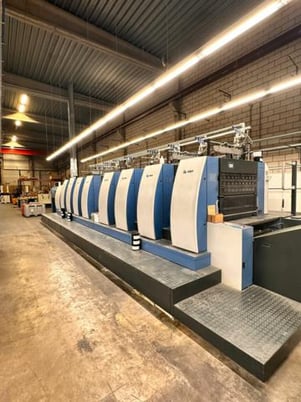 KBA #Rapida-106-8-SW4-SPC-LED, Sheetfed Offset Press, (8) Colors, 60M ...