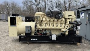 4000 KW Caterpillar #C175-20, diesel generator set, 12470 Volts, 3 ...