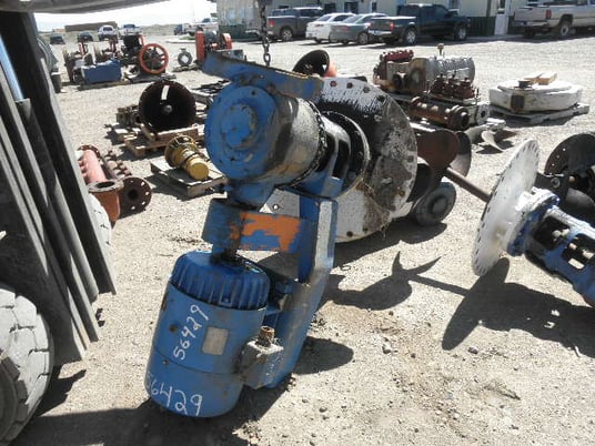 25 HP @ 1760 RPM, Lightnin Agitator, Right Angle Gearbox, 6.20 :1 Ratio ...