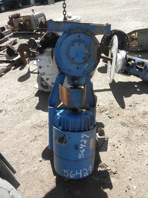 25 HP @ 1760 RPM, Lightnin Agitator, Right Angle Gearbox, 6.20 :1 Ratio ...