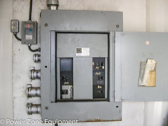 30 Amp. Square D, I-Line Distribution Panel, in 20' shipping container ...