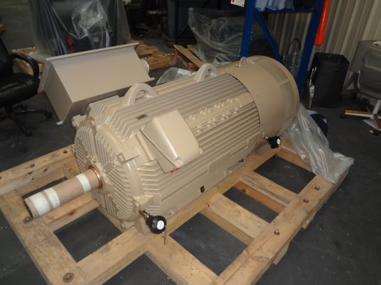 250 HP 1190 RPM General Electric, Frame 5010/5011L, TEFC, new, 2300/ ...